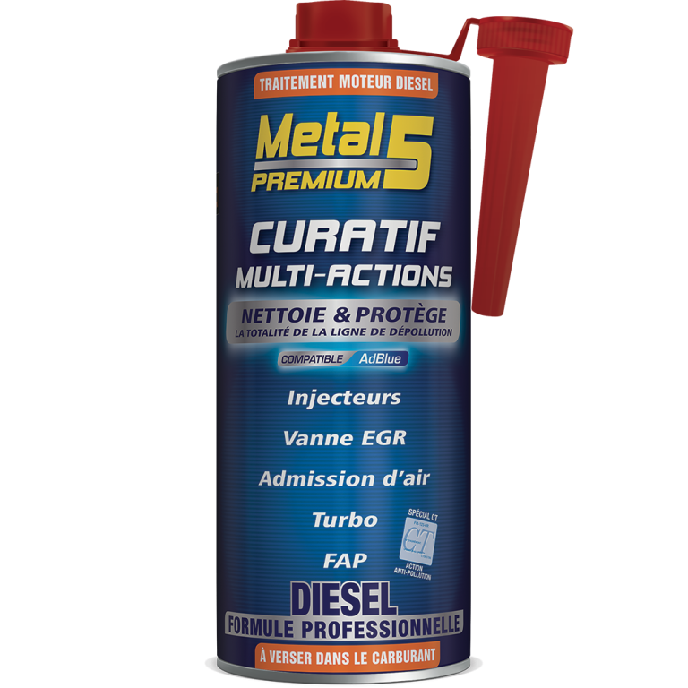 Additif Moteur & Entretien Moteur Essence et Diesel | Metal5